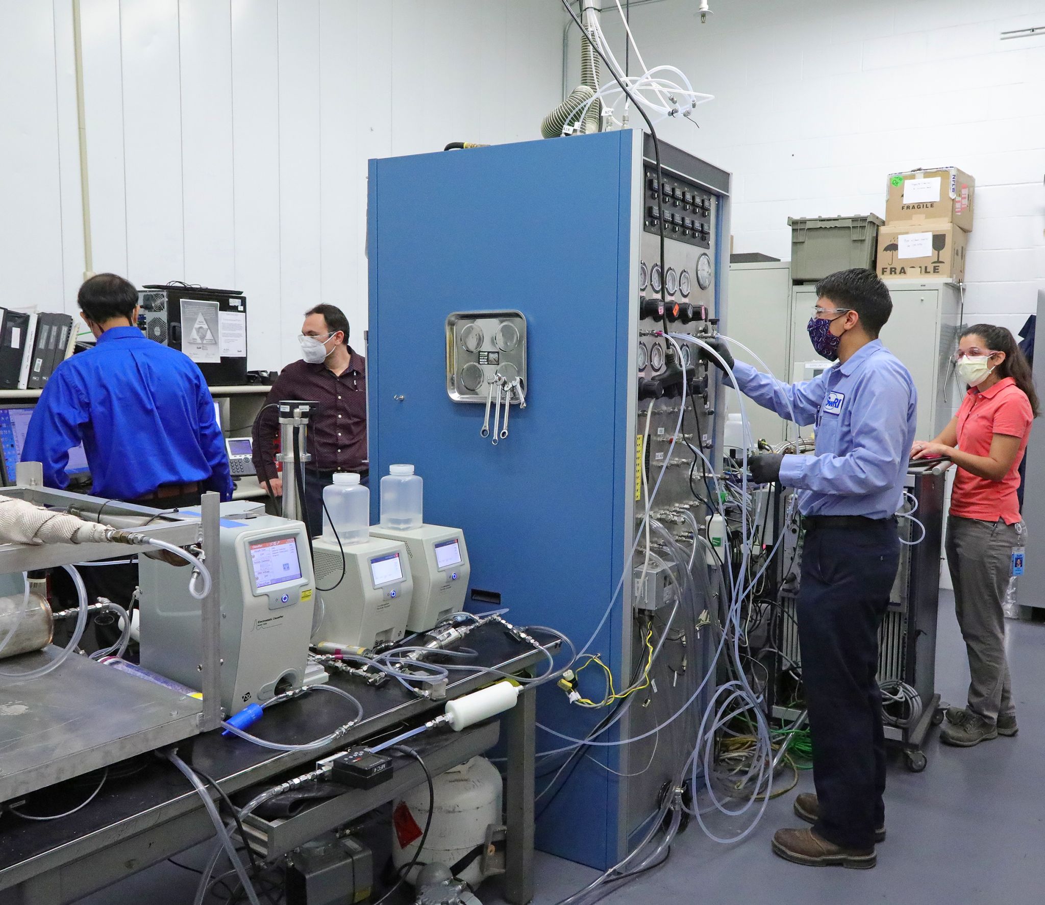 Texas lab testing COVID masks for frontline workers, health care providers