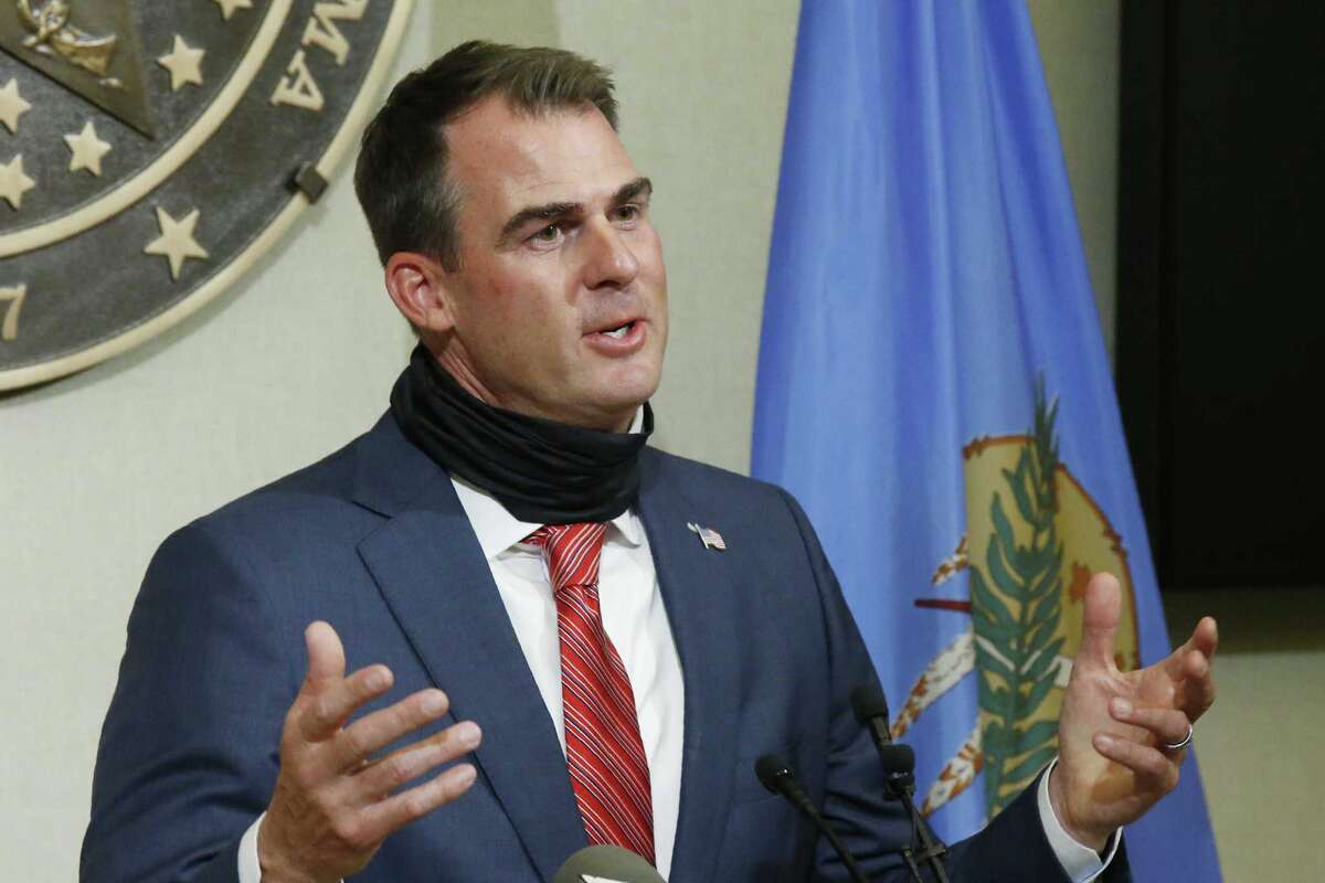 Oklahoma governor says he tested positive for coronavirus