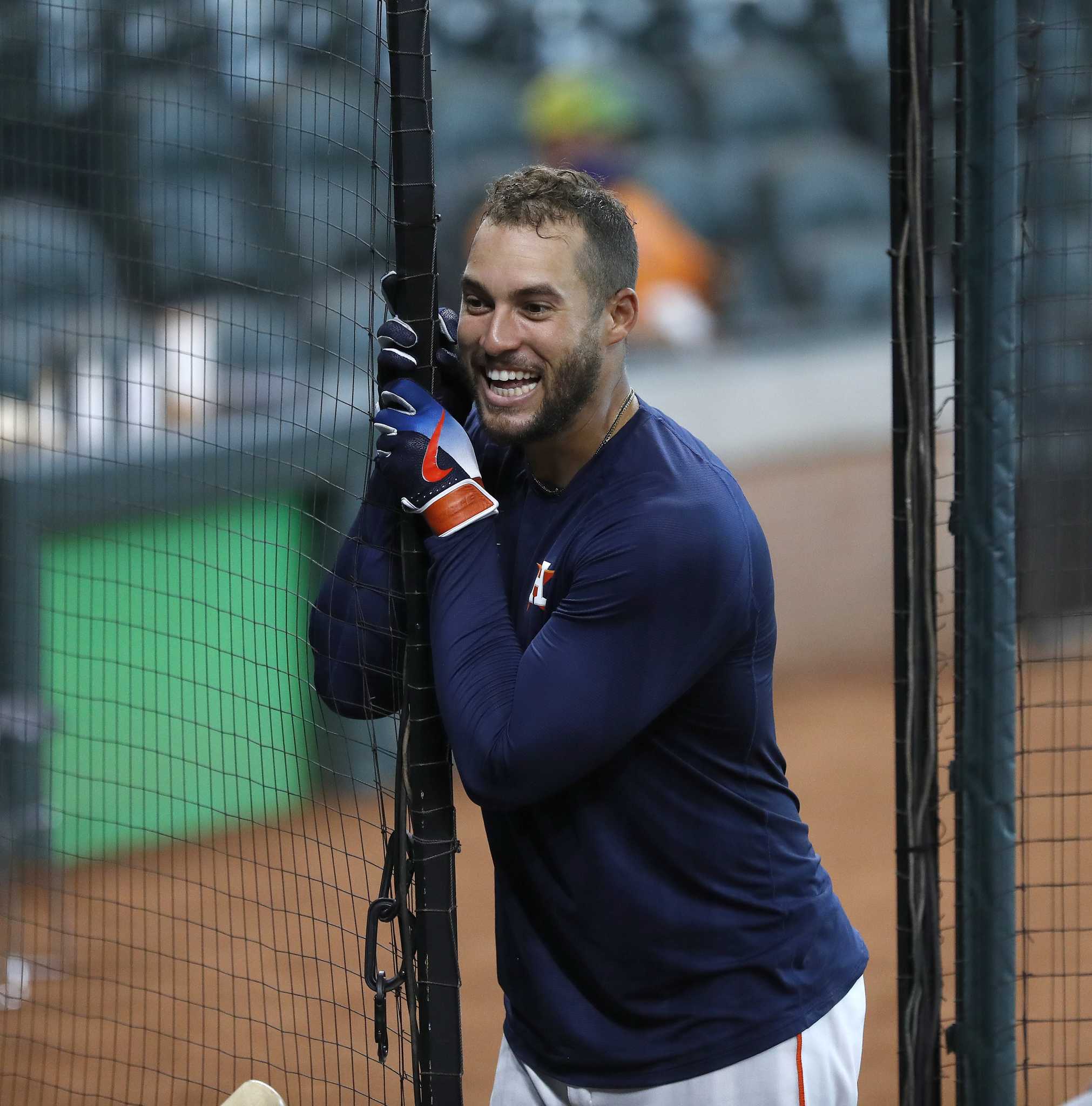 George Springer returns to Astros workouts after delay in testing results