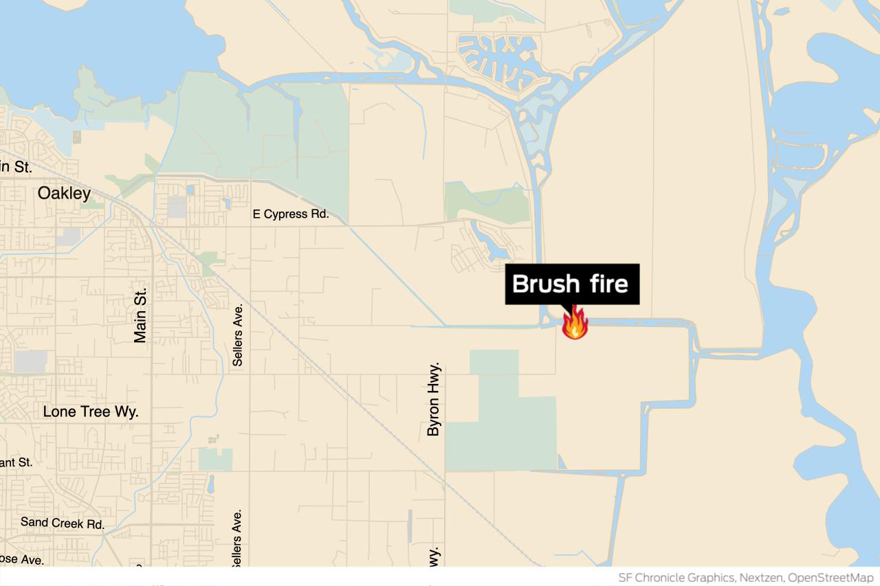 75-acre fire in Contra Costa County prompts evacuations