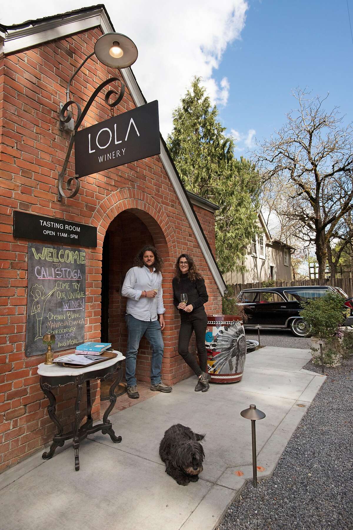 Lola Wines’ lush new Napa tasting room is a quiet refuge of vibrant ...