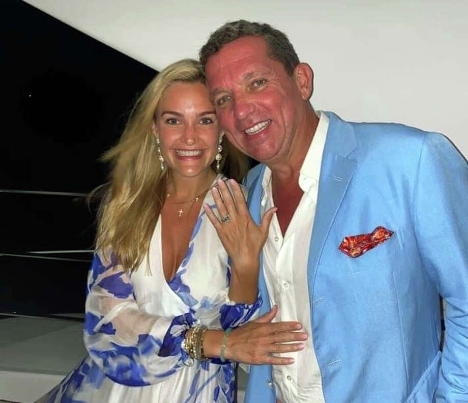 Tony Buzbee pops the question to Frances Moody on private yacht on her ...