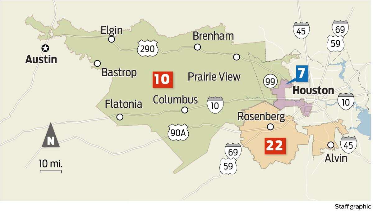 His approval faltering, Republicans in battleground Houston districts ...