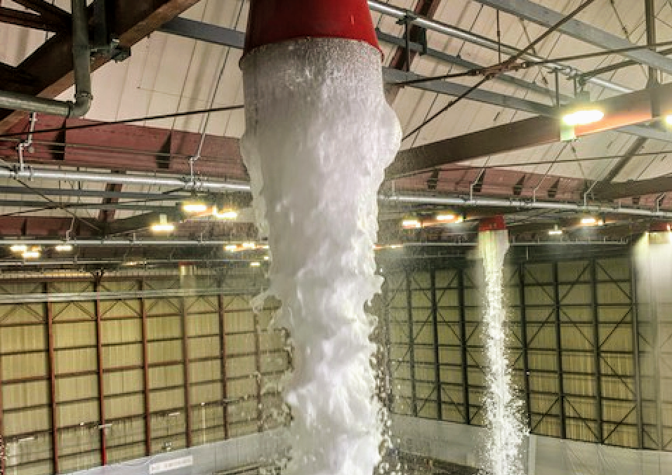 Foam fills SFO hangar in firefighting drill