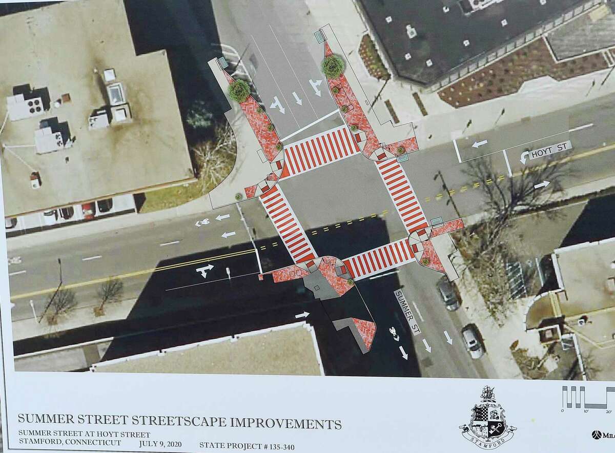 Pedestrian safety improvements coming to downtown Stamford