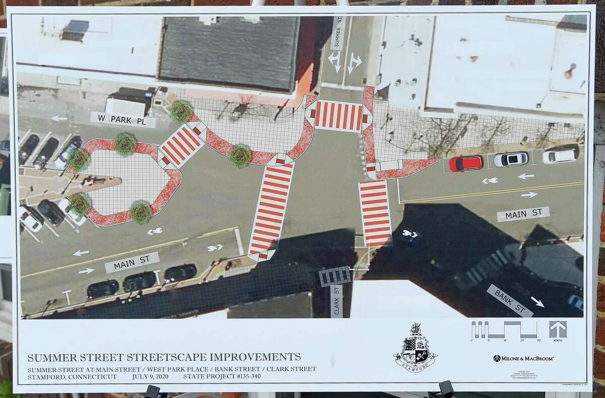 Pedestrian safety improvements coming to downtown Stamford