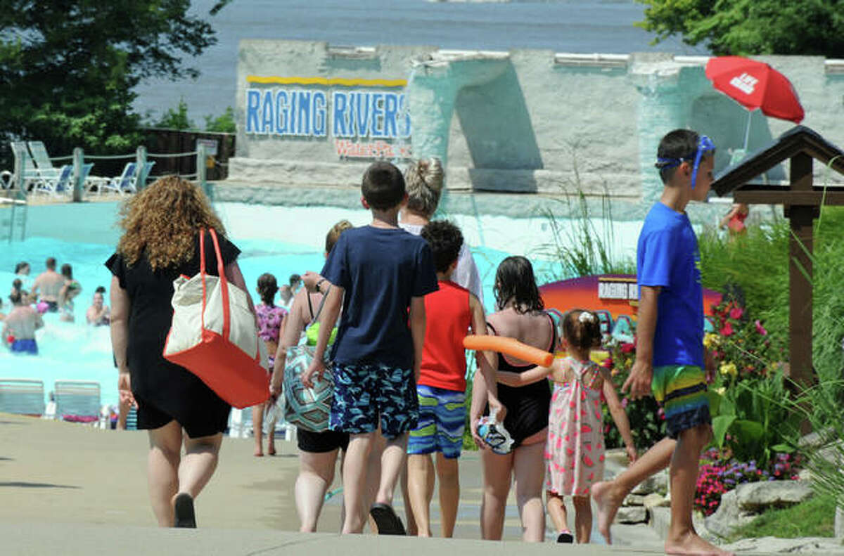 Water park fans flock to Raging Rivers