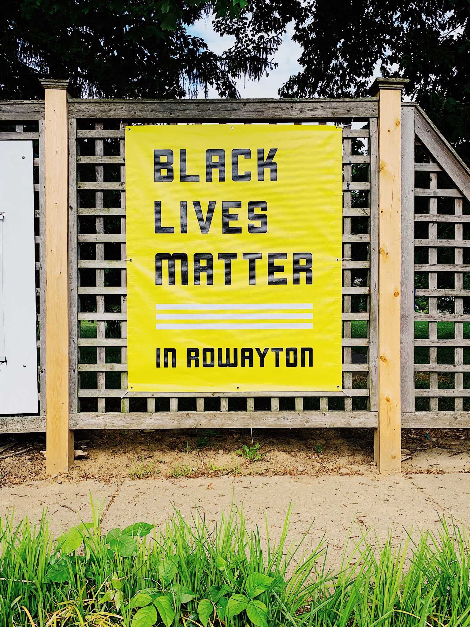 Black Lives Matter banners defaced, ordered removed in Rowayton