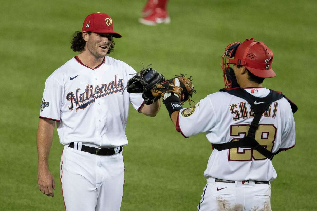 Kingwood alum Kyle Finnegan makes MLB debut with Washington Nationals ...