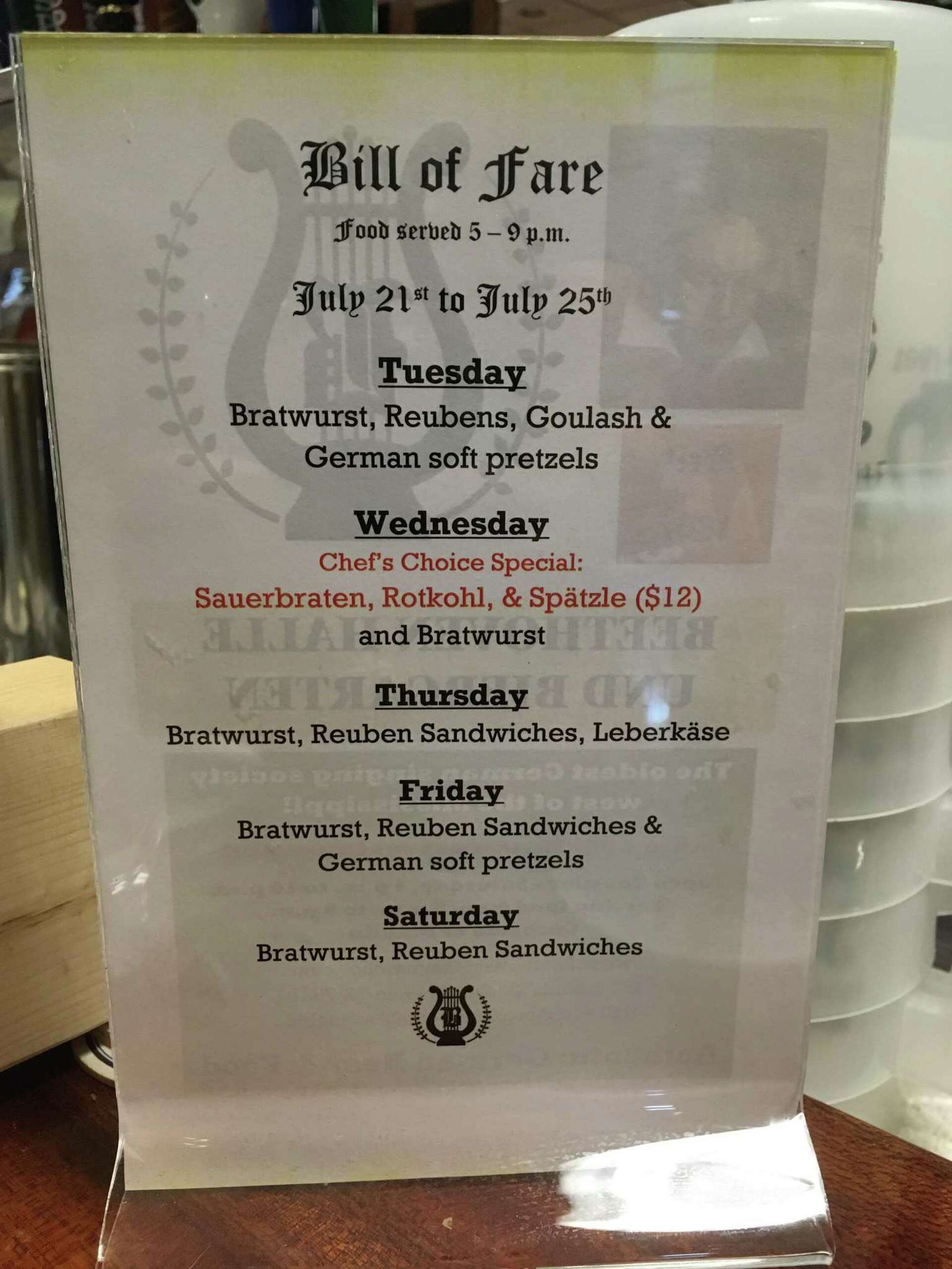 Southtown’s beer hall Beethoven Maennerchor adds food to its menu with ...