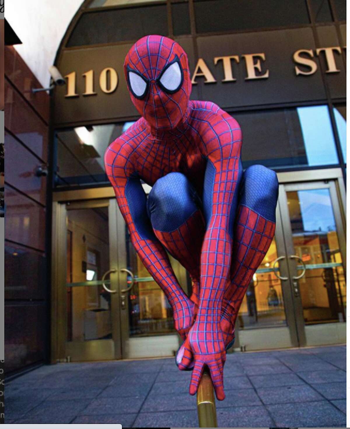 The man behind the mask: Who is Albany's Spider-Man?