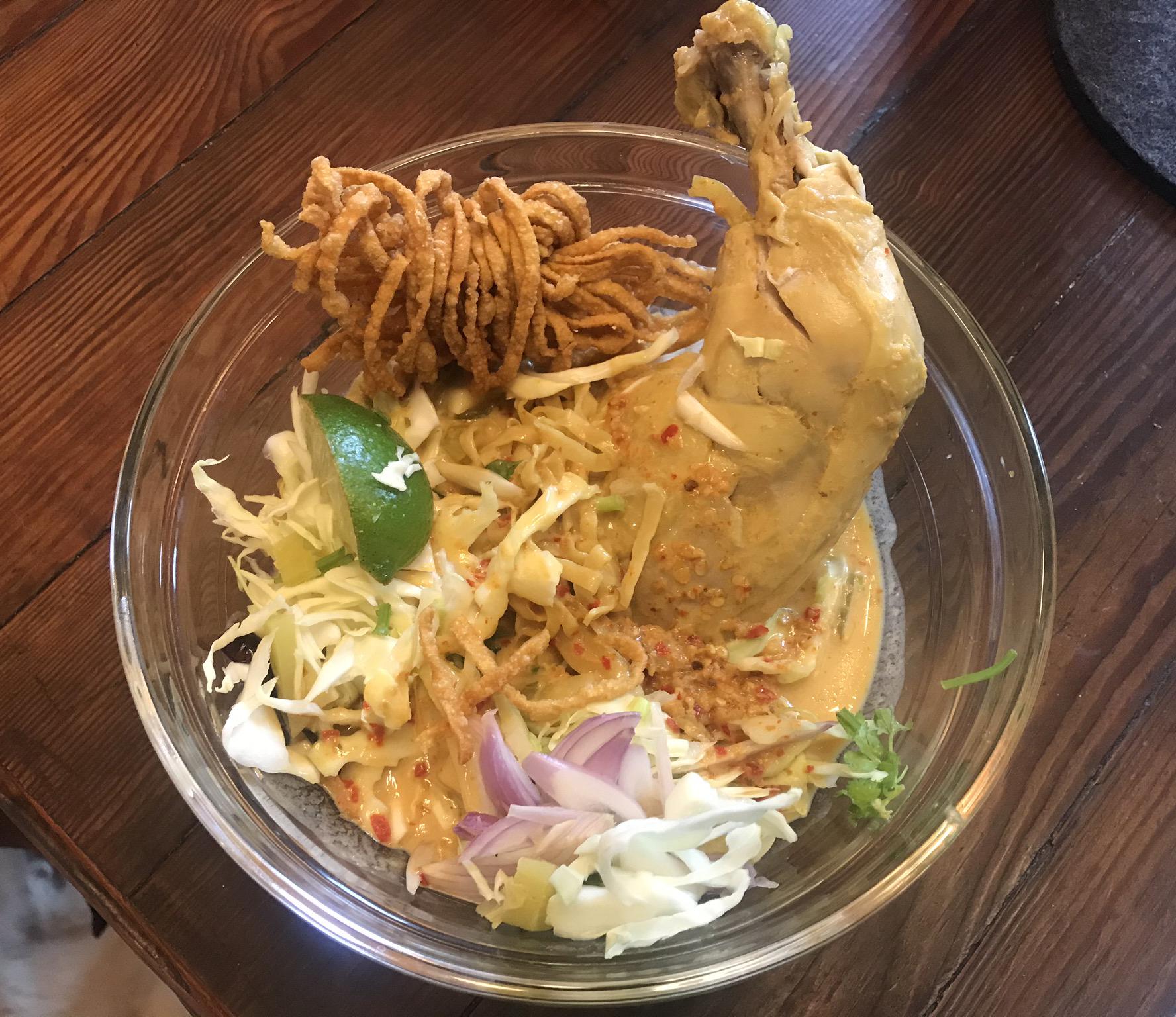 Curbside Chronicles: Kin Dee in the Heights is delicate and precise