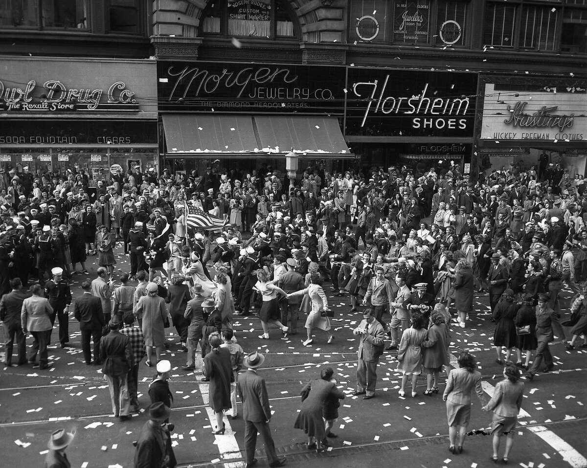 ‘Peace riots’: We found more V-J Day San Francisco archive photos ...