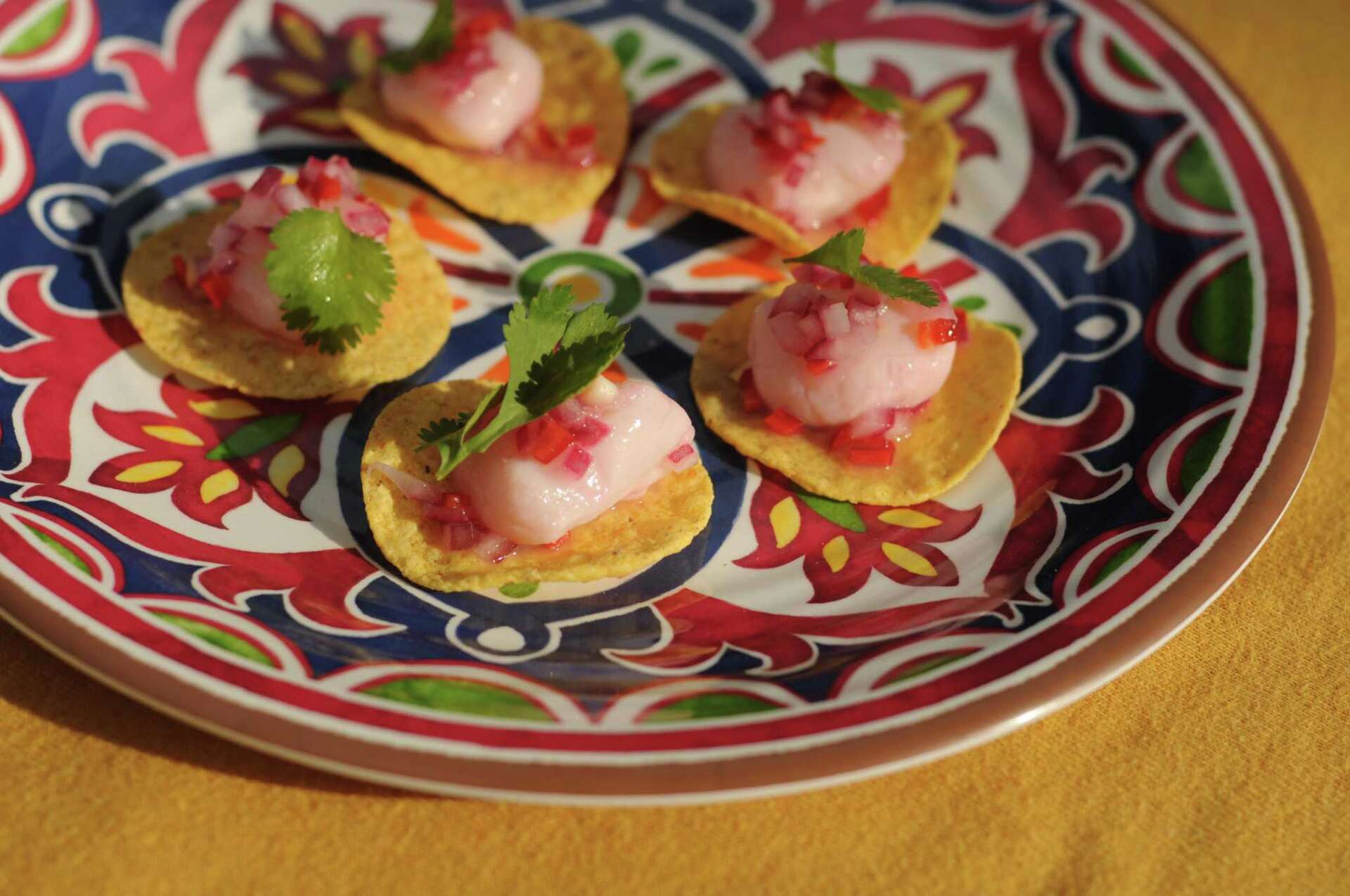 Recipe: Solbar at Solage Calistoga’s Bay Scallop Ceviche