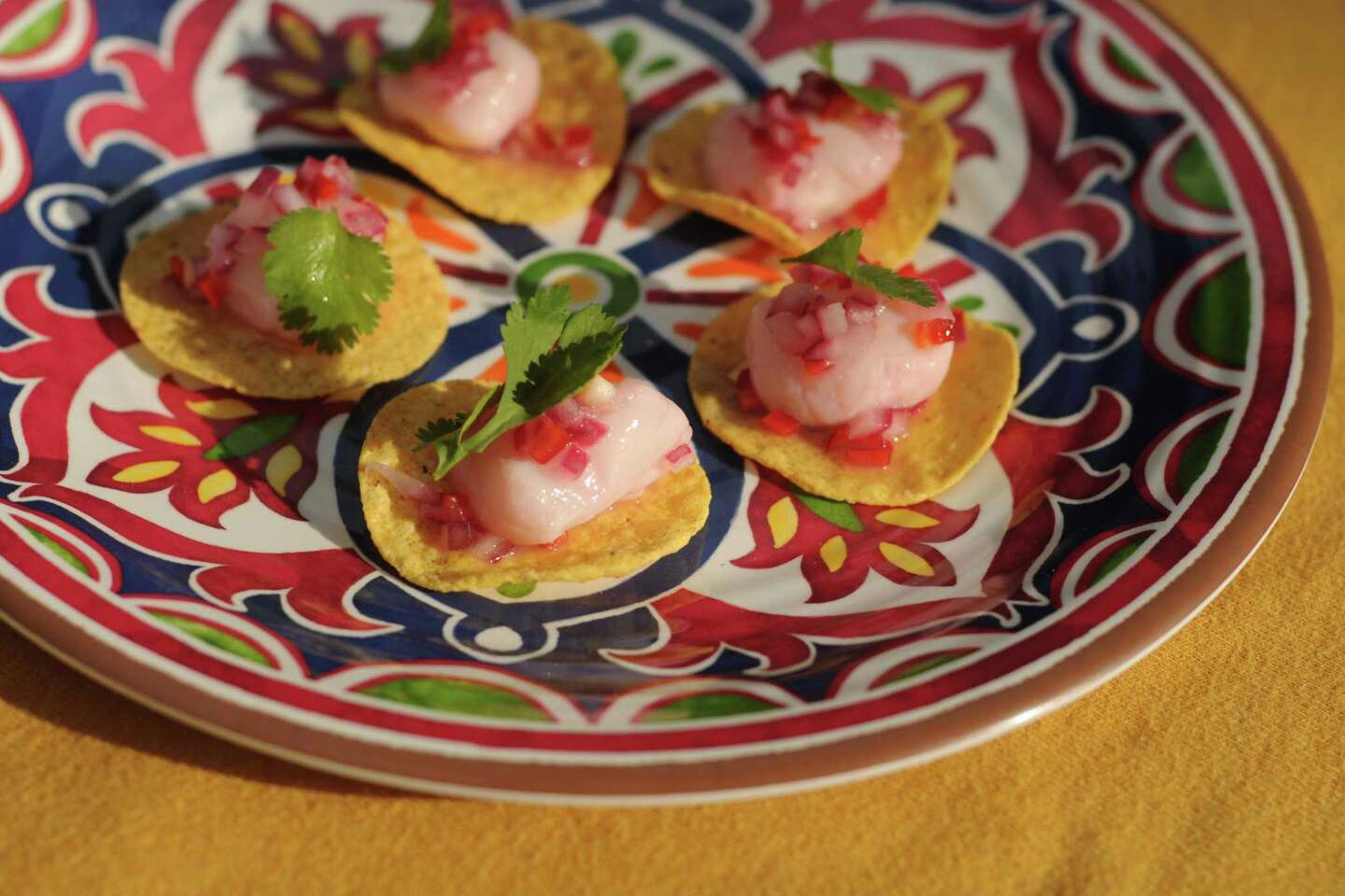 Recipe: Solbar at Solage Calistoga’s Bay Scallop Ceviche