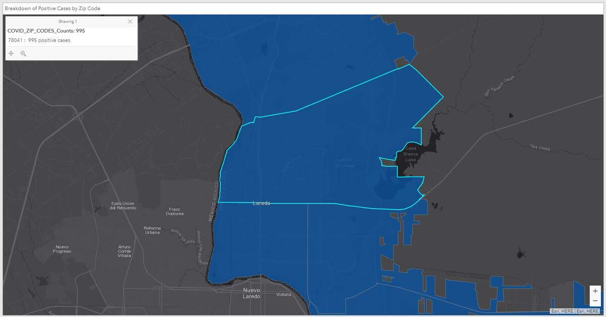 Map: Which Laredo zip code is most affected by the coronavirus?