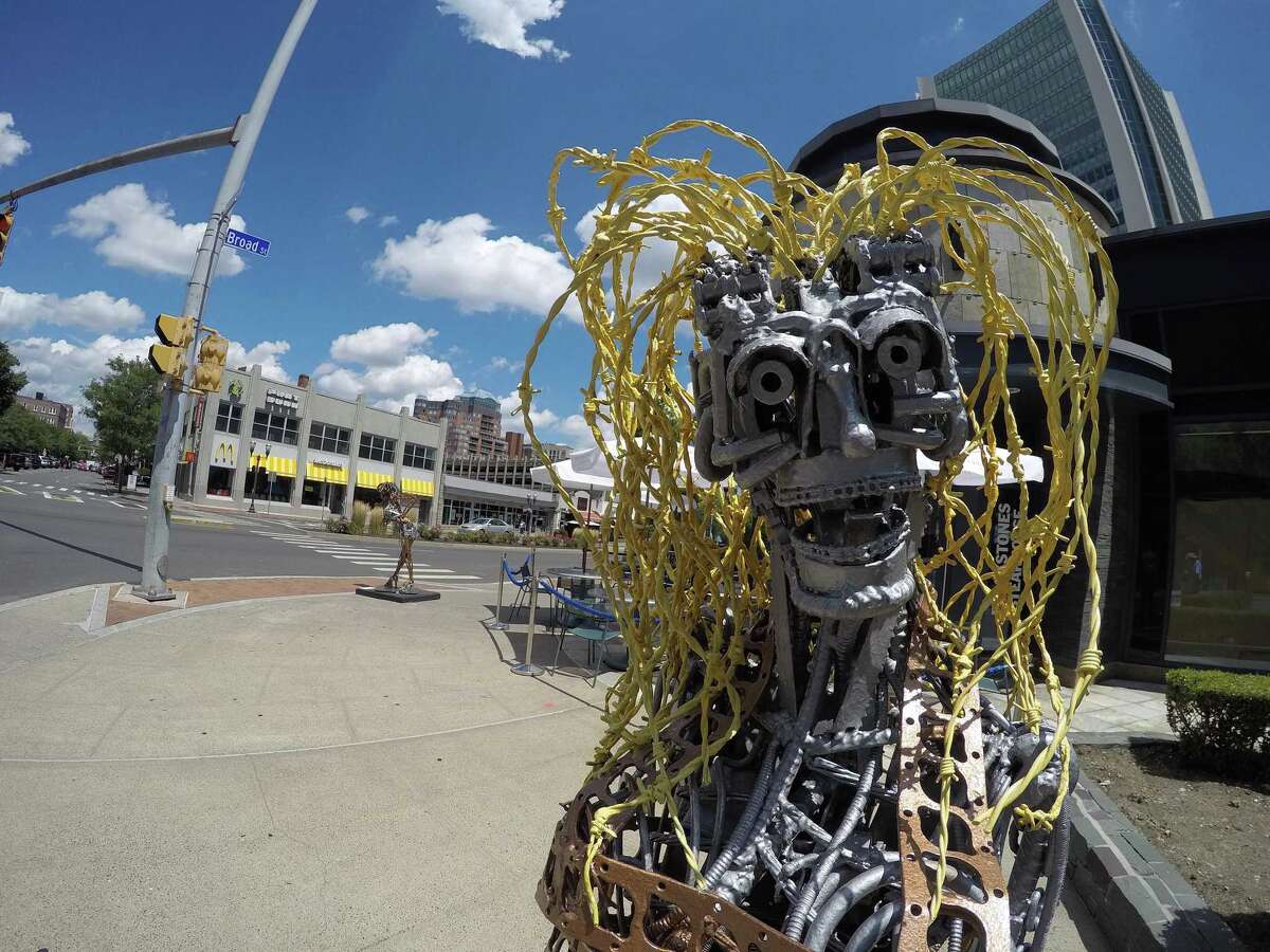 Photos: Downtown Stamford’s annual sculpture tour on display