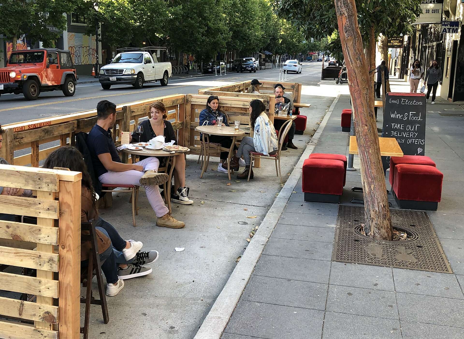 Restaurants are taking over parking spaces. Here are 6 ways to make ...