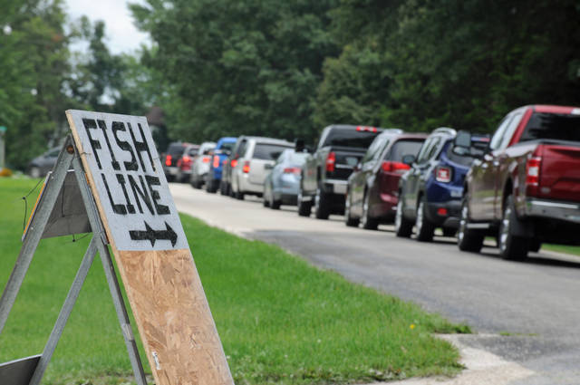 Fish fans line up in Dorchester