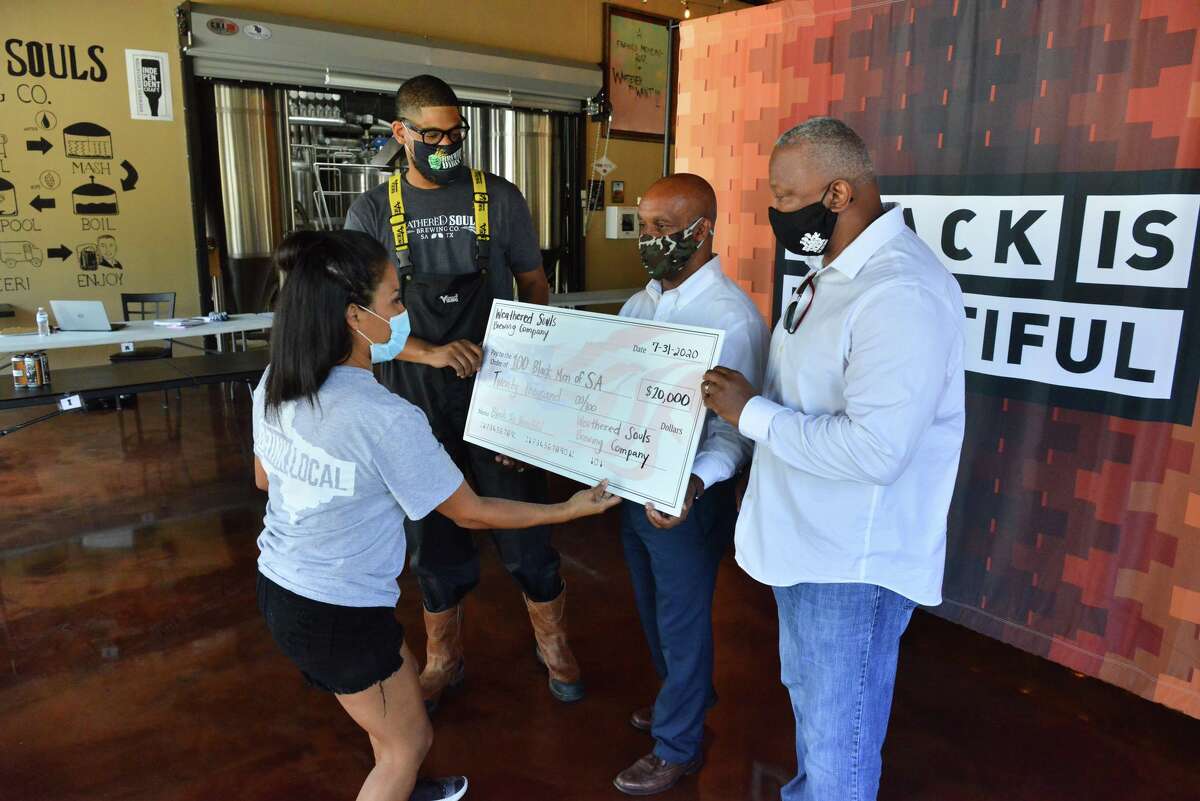 Local brewery’s donation supports 100 Black Men of San Antonio campaign ...