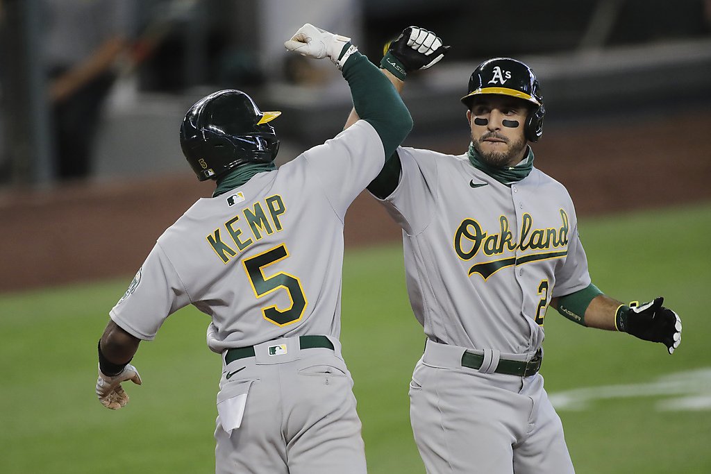 A’s Tony Kemp embraces batting ninth as ‘second leadoff hitter’