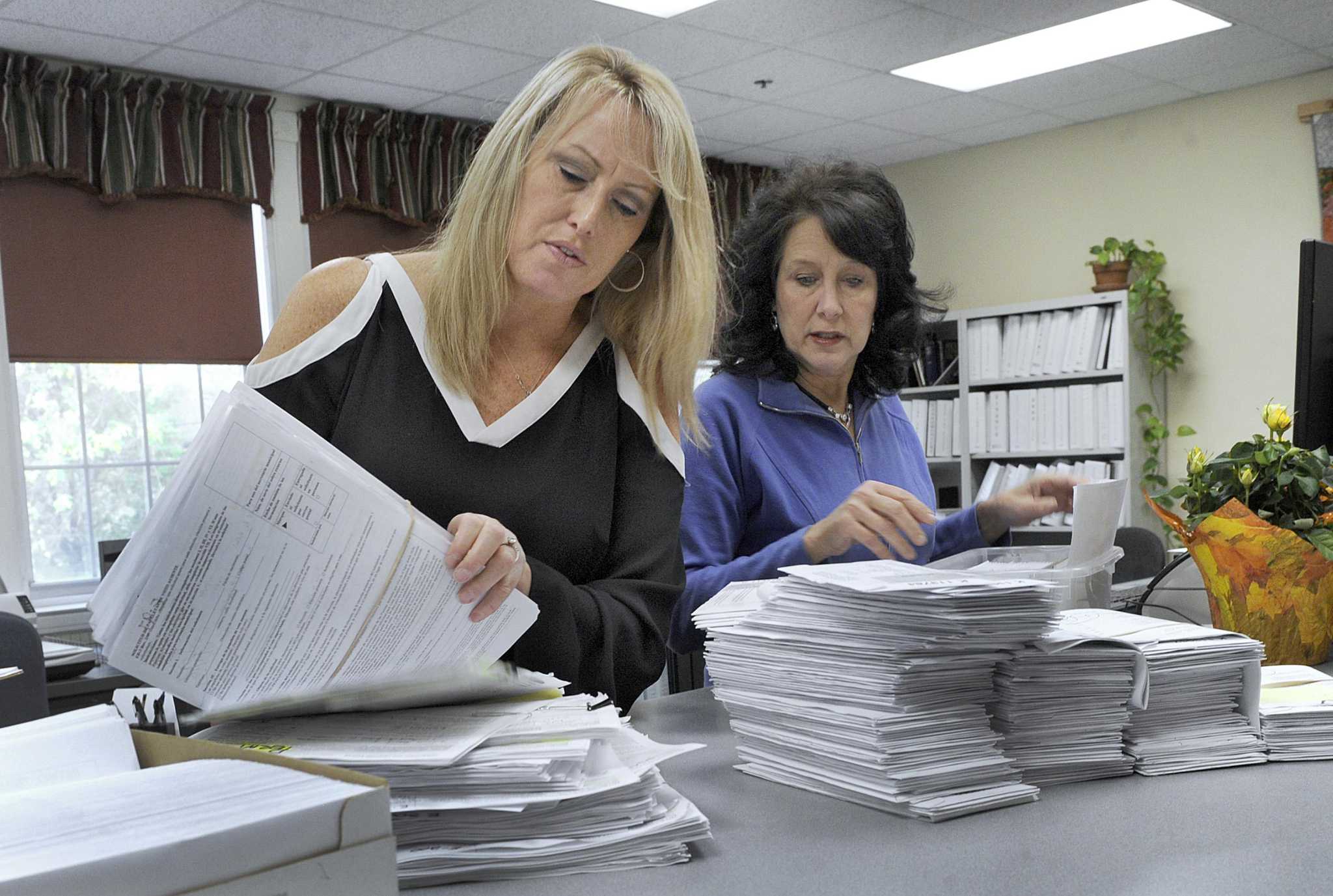 Absentee ballot application requests soar in Fairfield County