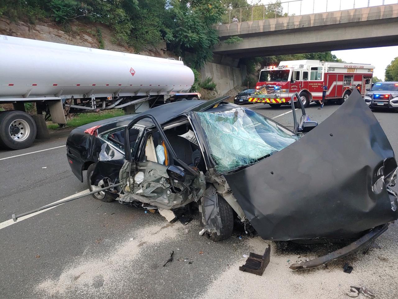 One injured in multi-vehicle Rt. 8 accident