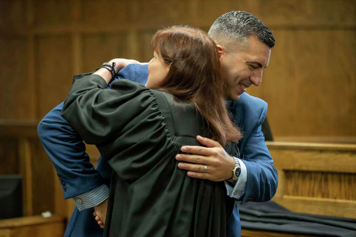 Santini takes interim bench of new 457th state District Court