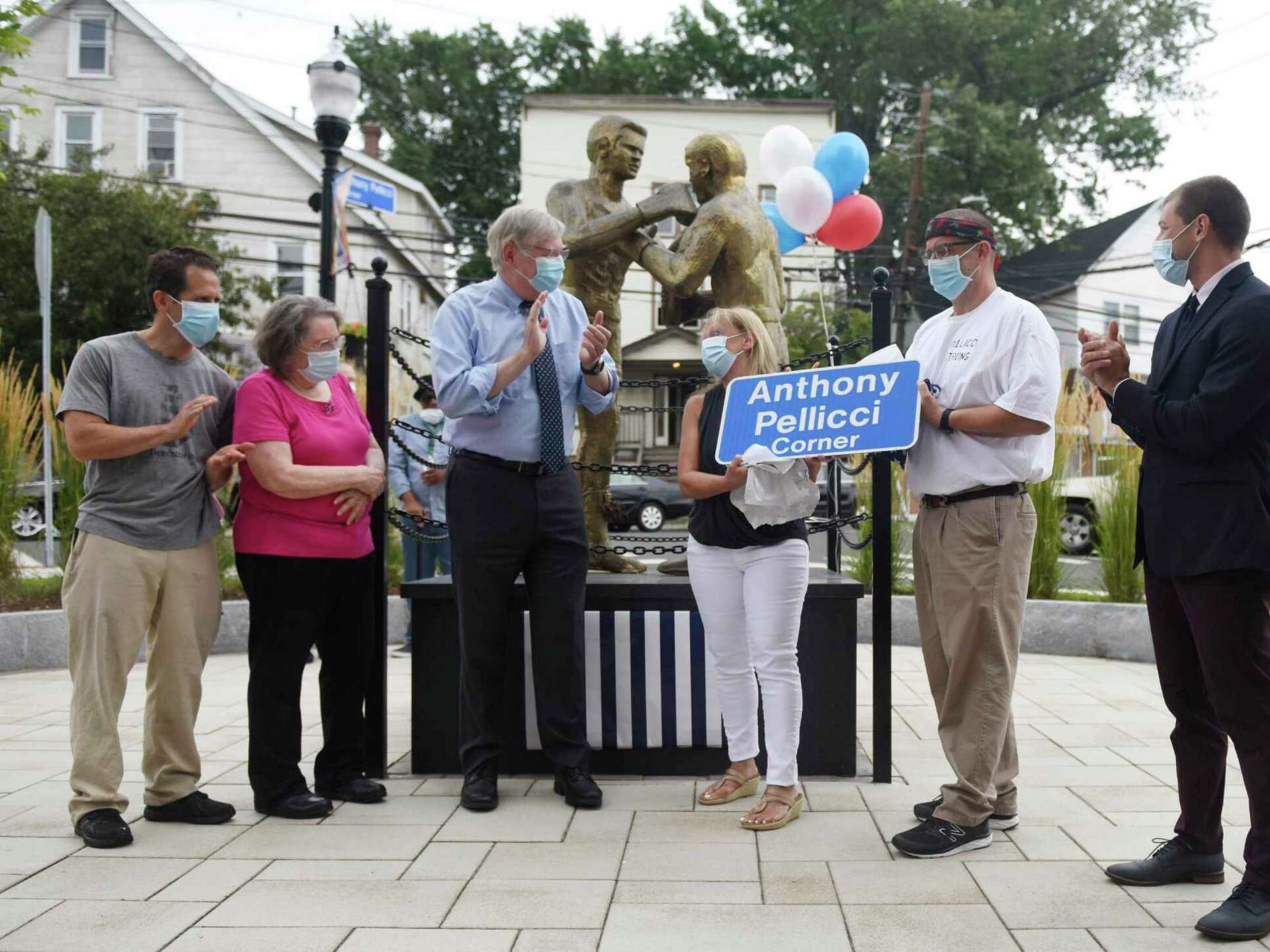Years after his death, Pellicci’s dream grows on his corner of Stamford
