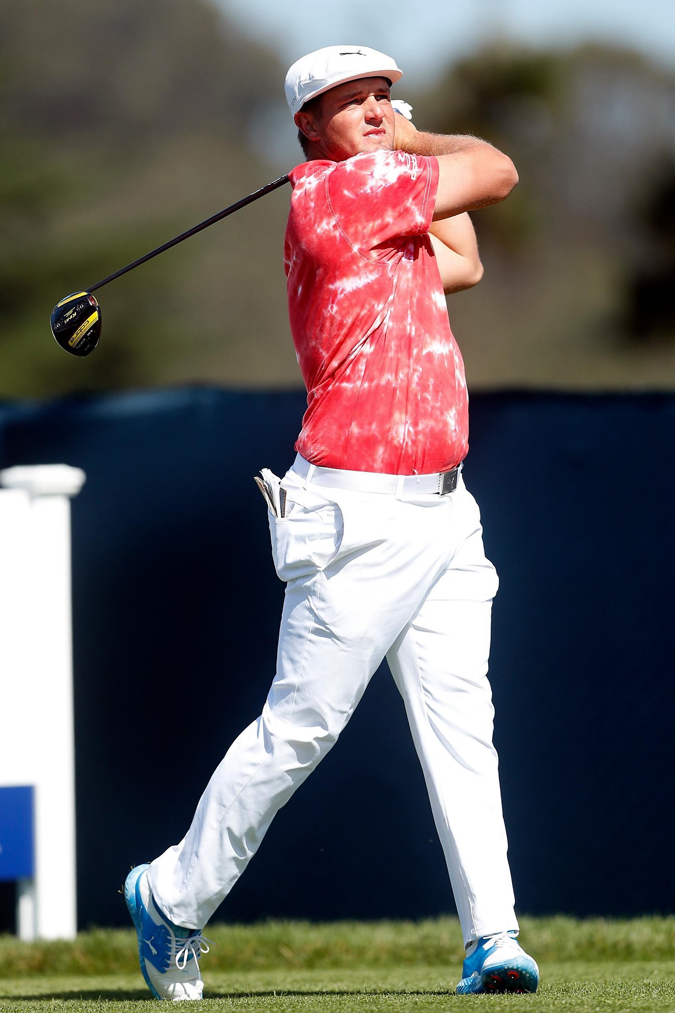 Cameron Champ hits it high, he hits it deep ... and he surges into ...