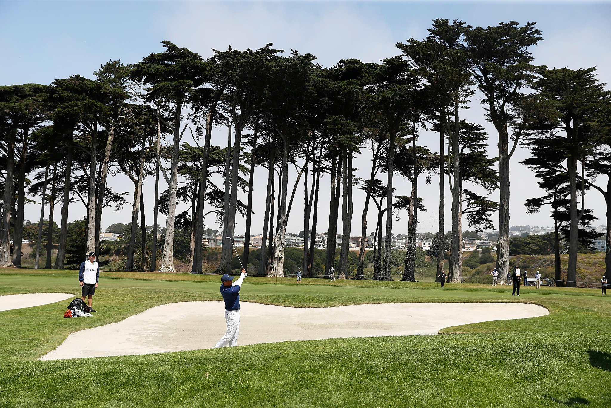 Cool, gray city of golf: Harding Park, SF put on a show for PGA ...