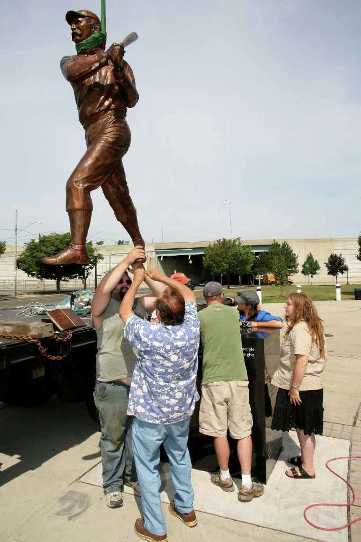 Statue of Hall of Famer James O'Rourke to be unveiled Friday at Harbor ...