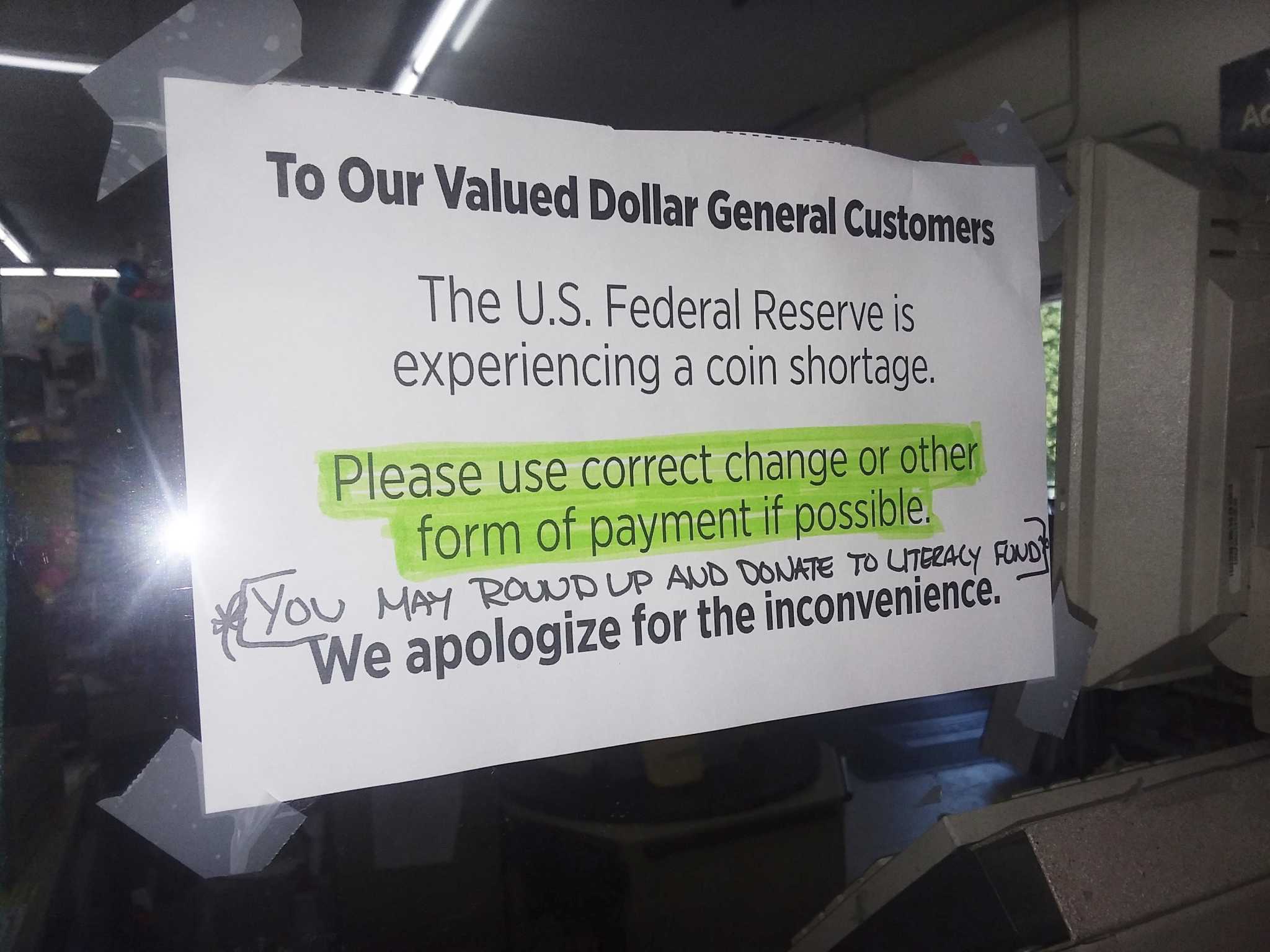 National coin shortage doesn't cause much local disruption