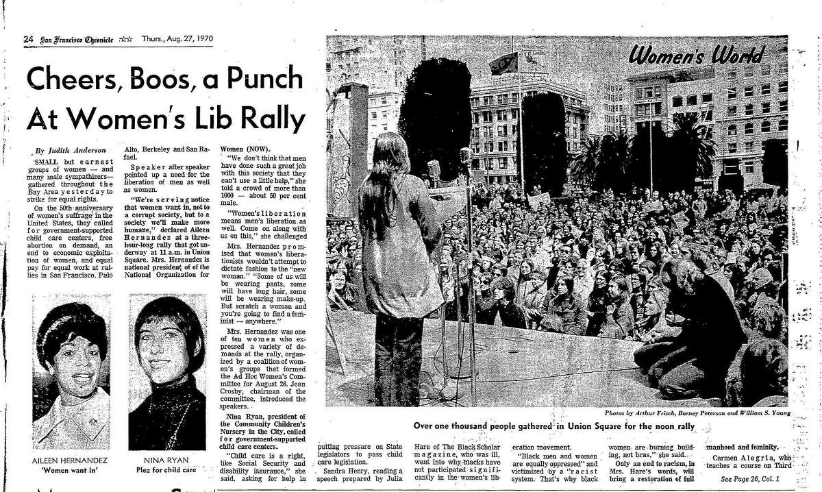 Aileen Hernandez, Gloria Steinem and the ERA: Historic photos of women ...