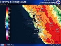 Heat wave in store for Bay Area this weekend