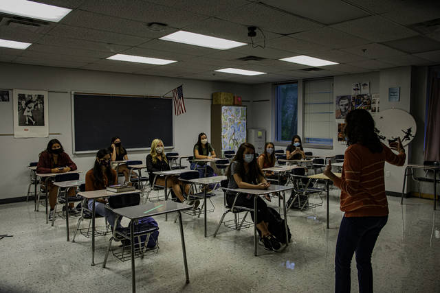 ‘We are home:’ D7 students return to learn