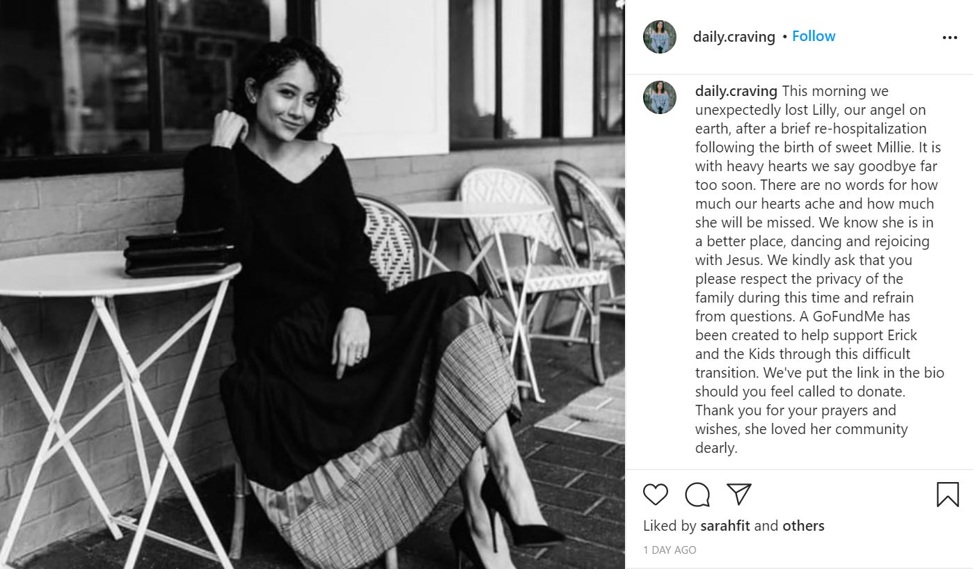 Houston blogger Lilly Beltran of Daily Craving dies days after giving birth