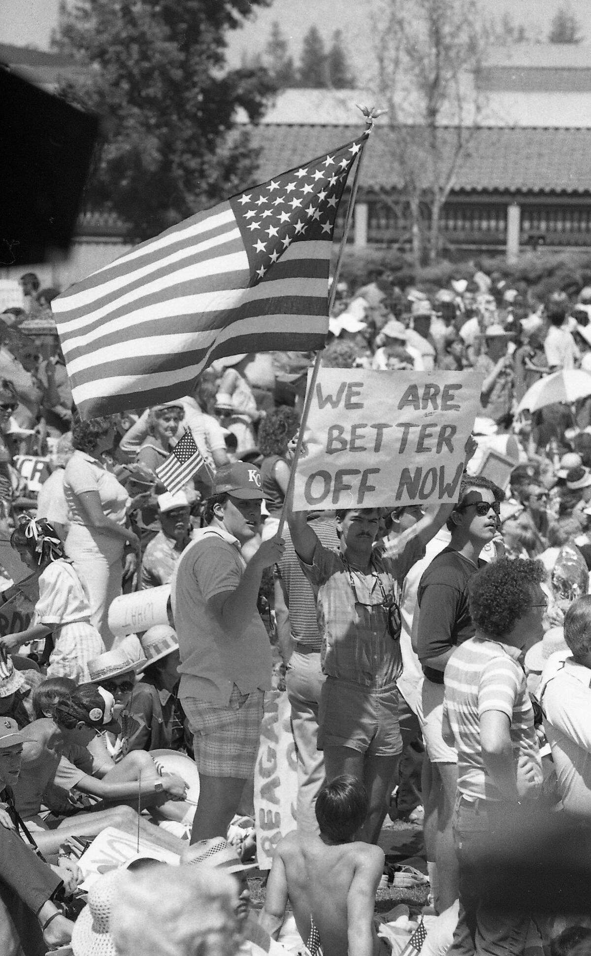 When Reagan and Mondale campaigned in Silicon Valley — and Reagan won