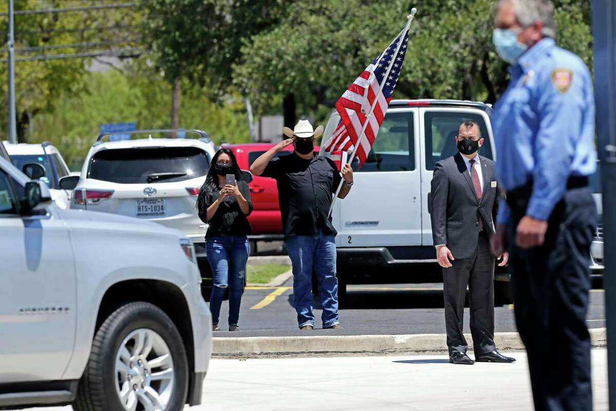 Body of young Bexar County deputy is escorted home after deadly crash
