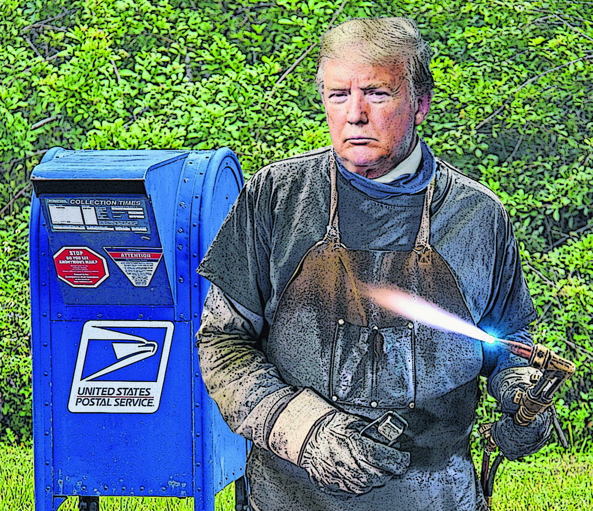 Political play in Trump's postal plans