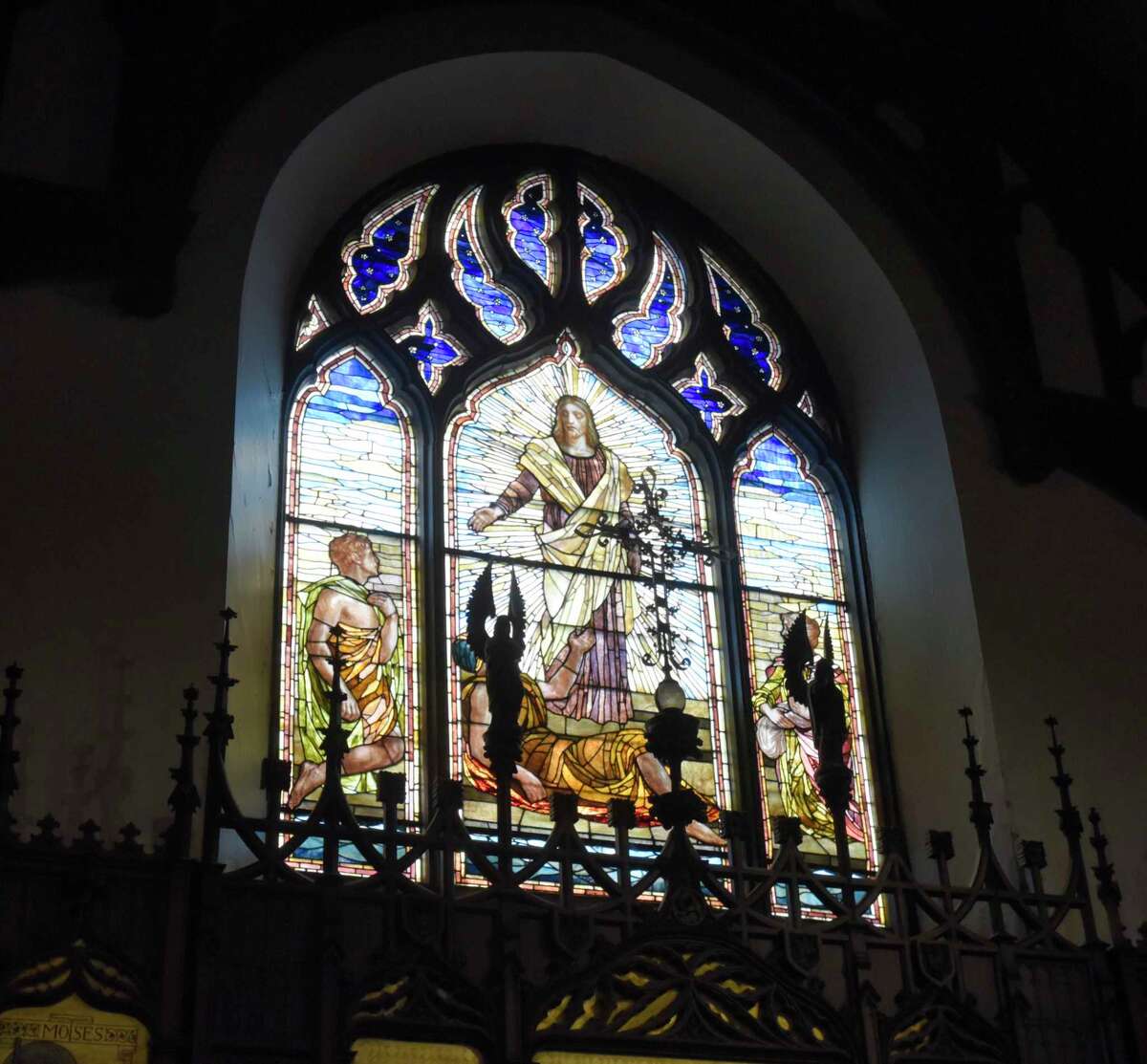 Dazzling windows contain mysteries