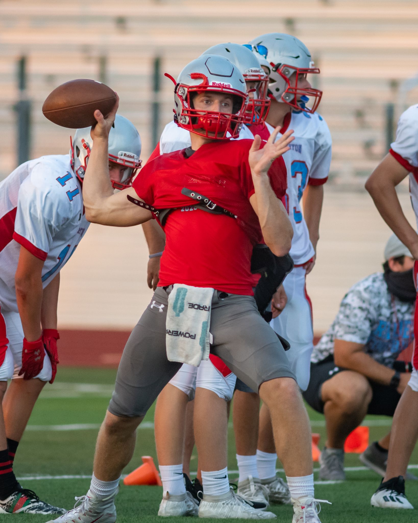 Lumberton Raiders show off new offensive scheme in home opener