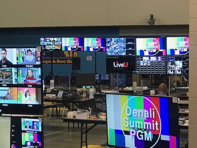 Get a look inside the DNC's virtual control room