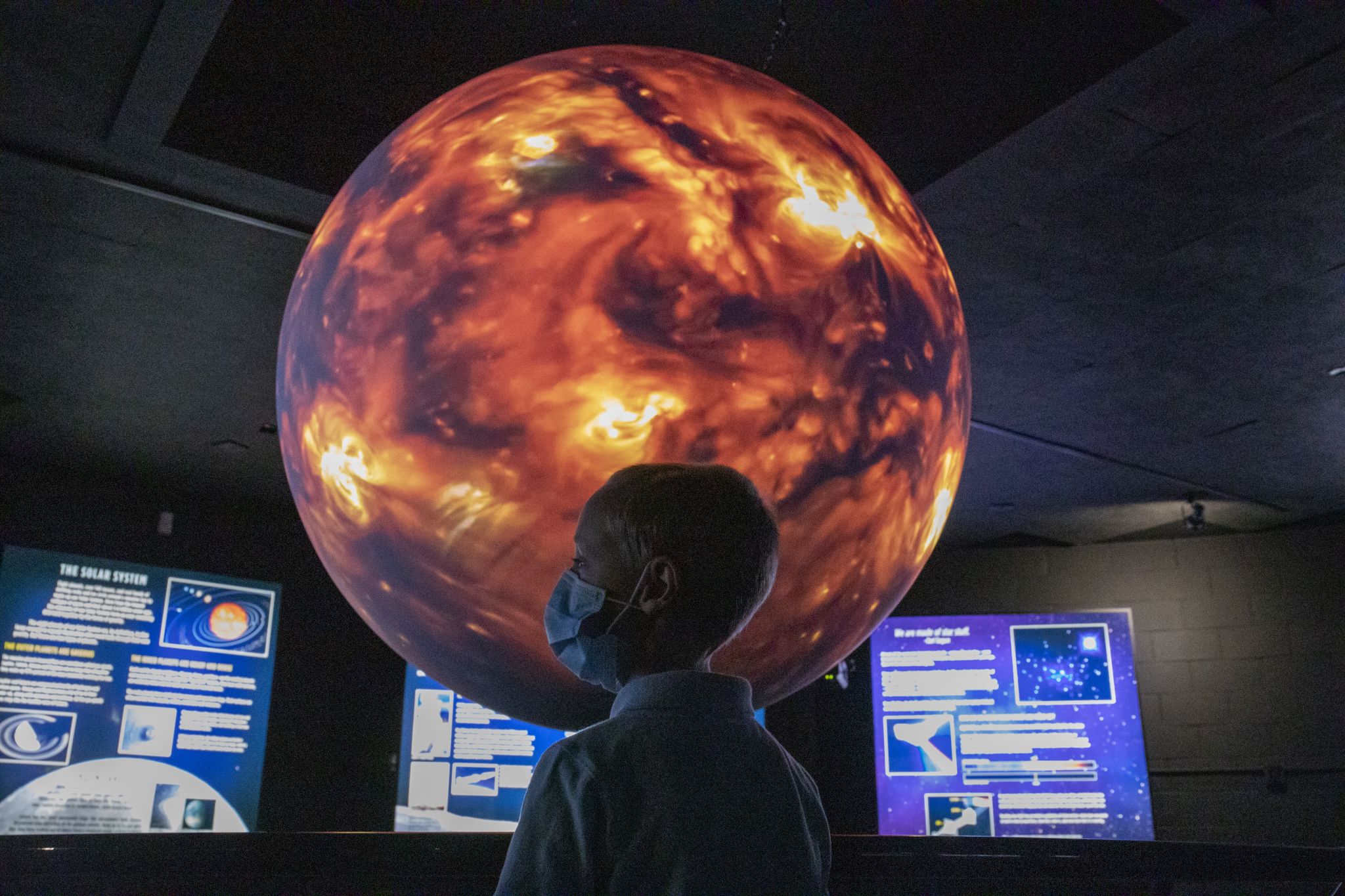 Families can choose dome show during planetarium's private visits