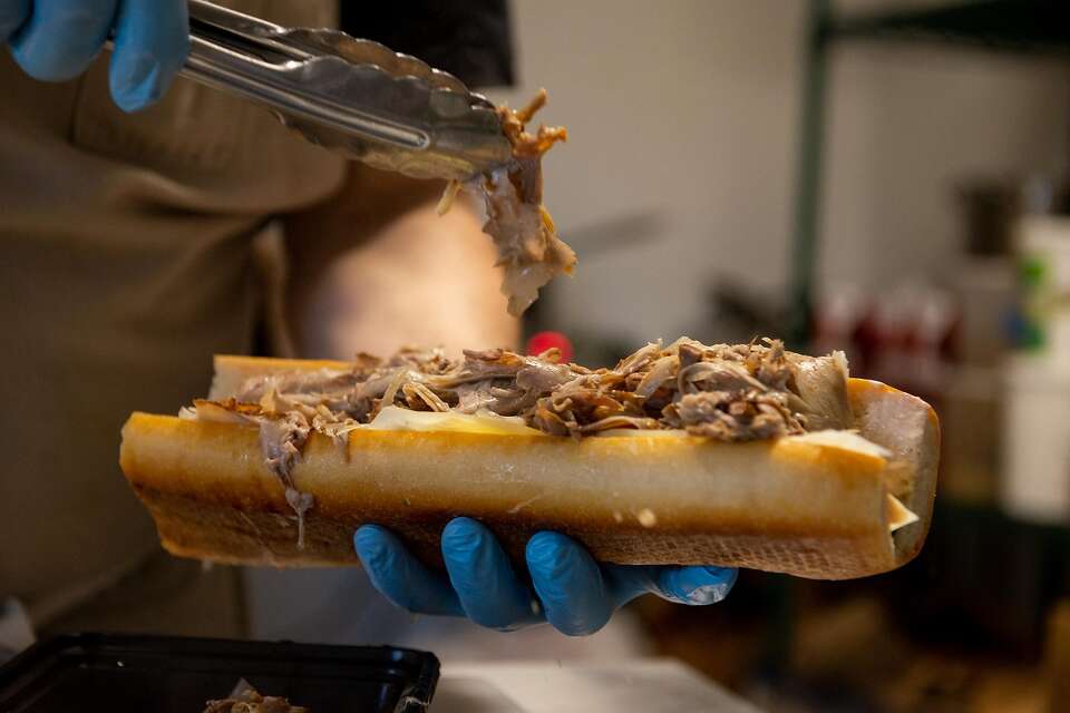 Hoagie heaven at San Francisco wine shop