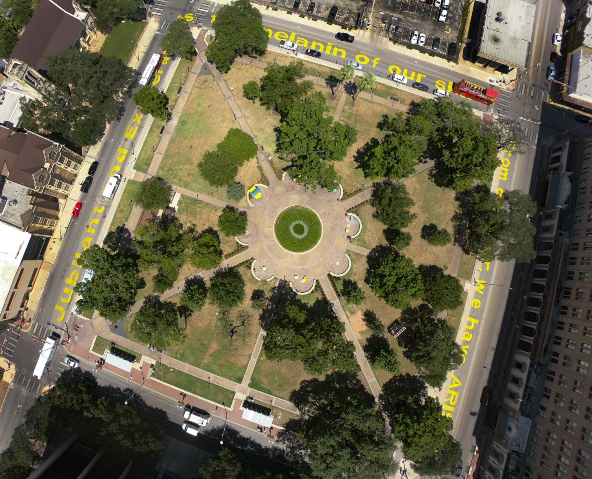 Take a tour of public art in downtown San Antonio