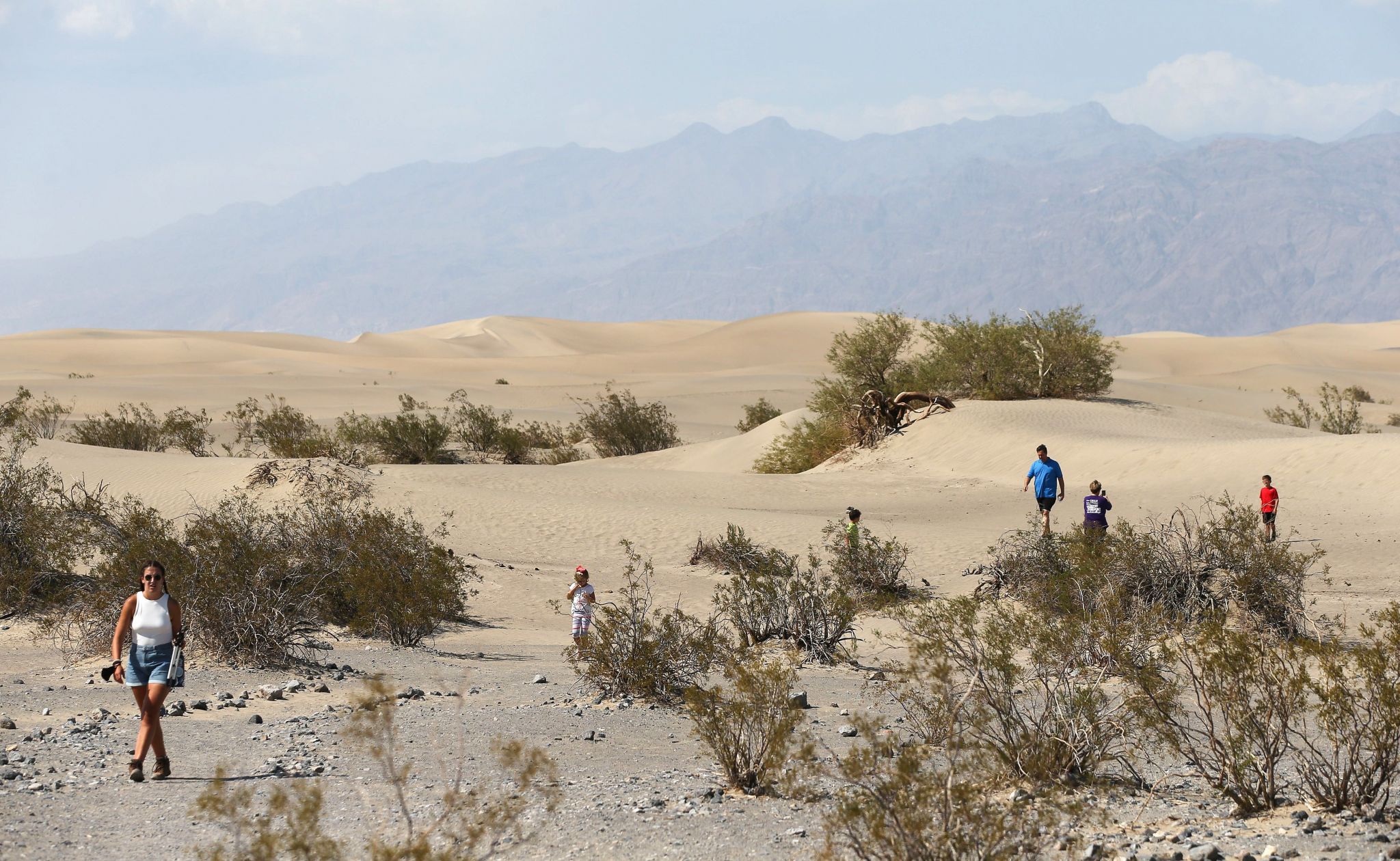 What did it feel like to experience Death Valley's 130-degree heat?