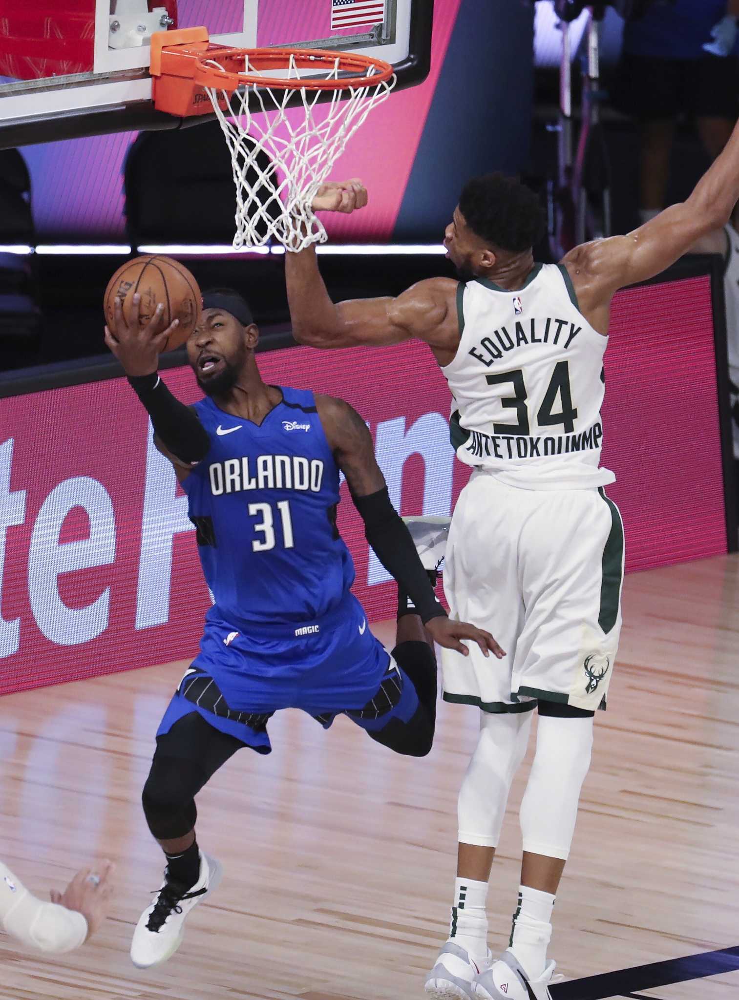 Magic stun top seed Bucks in series start