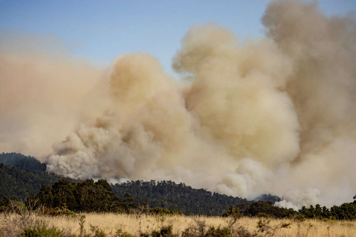 UC Santa Cruz campus, Scotts Valley under mandatory evacuation