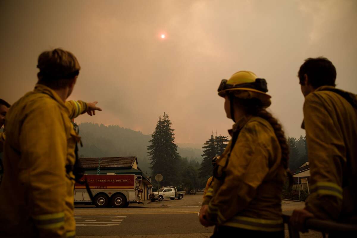 UC Santa Cruz campus, Scotts Valley under mandatory evacuation